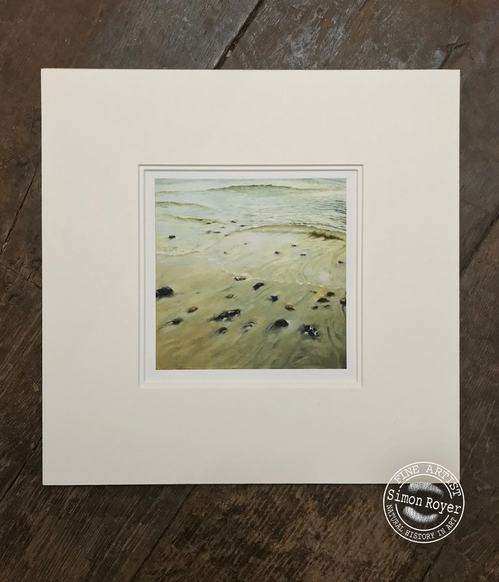 Low Tide Waves Print – simon royer artist