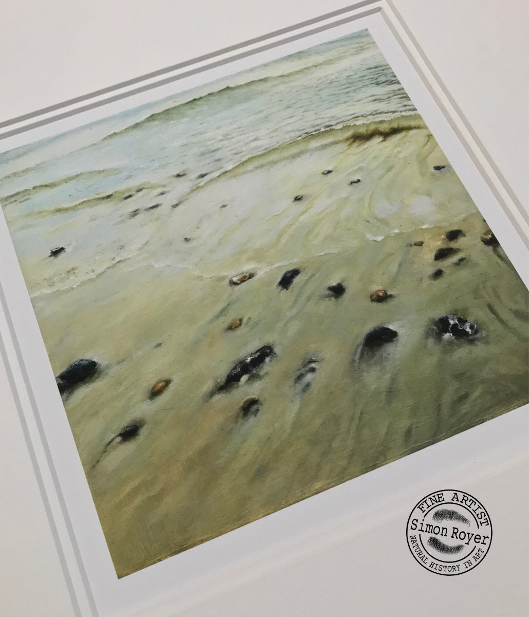 Low Tide Waves Print – simon royer artist